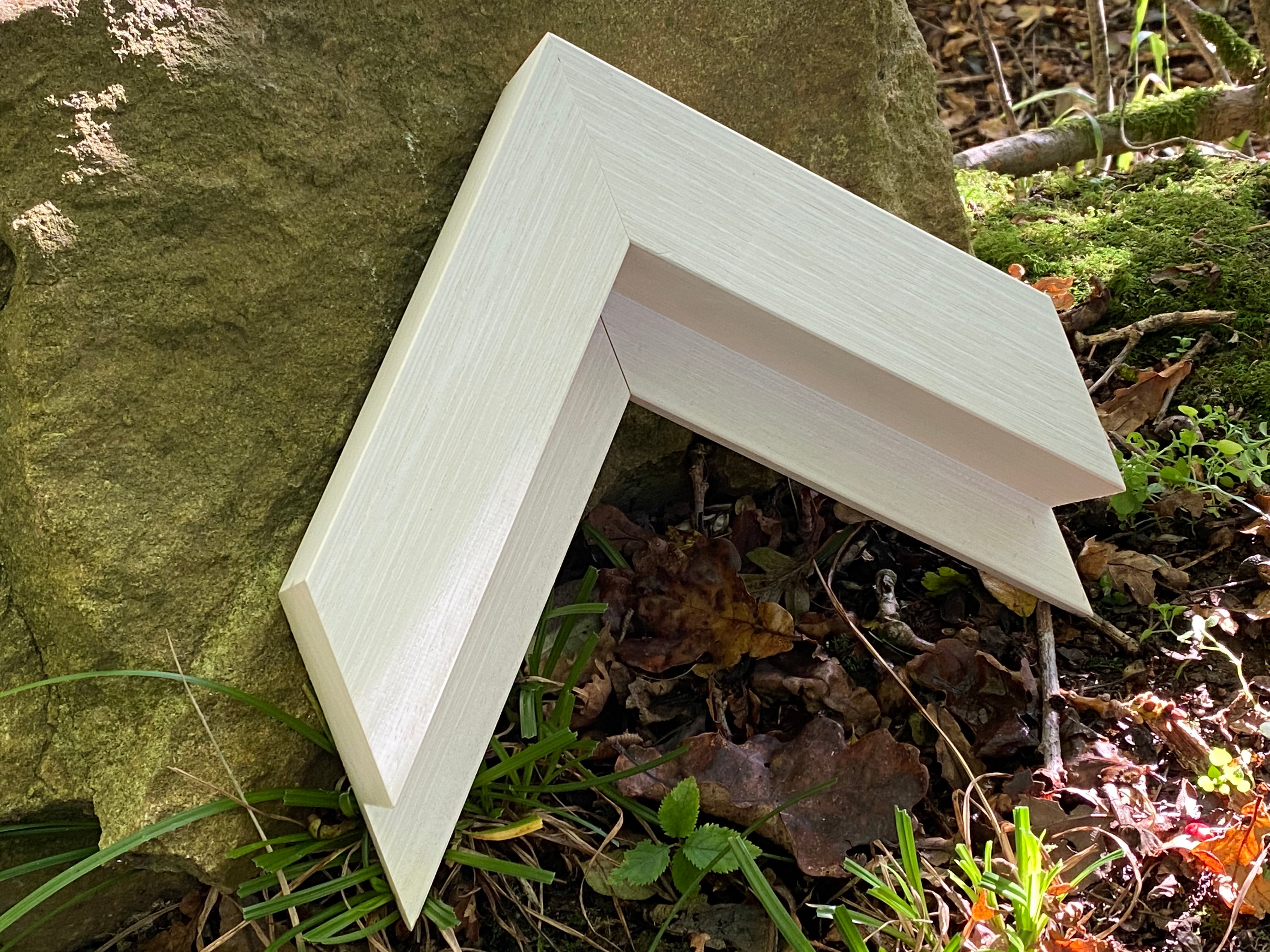 Tray Frame 50MM Streaked White – Forest Frames