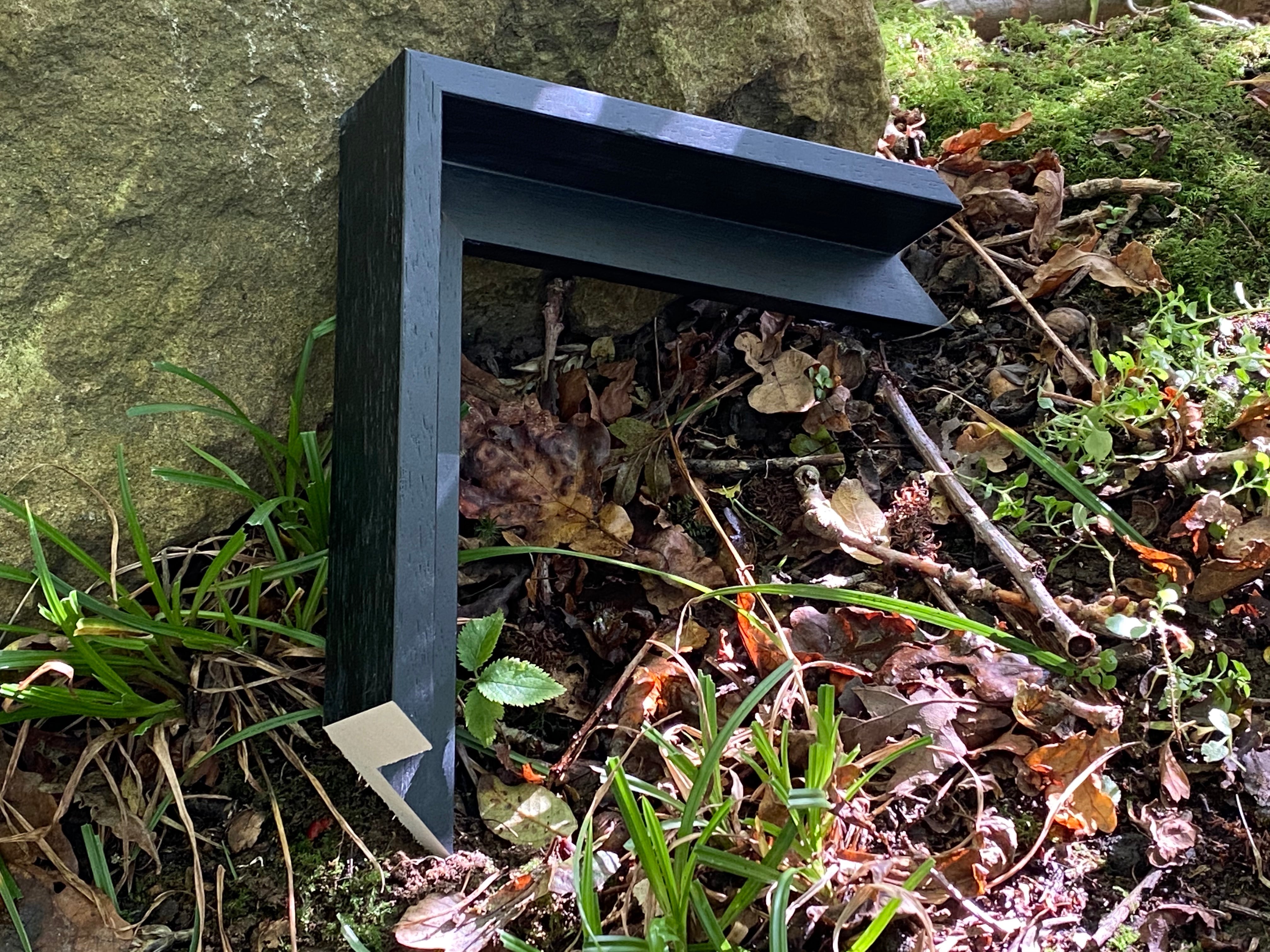 Tray Frame 12MM Grained Black (Deeper) – Forest Frames