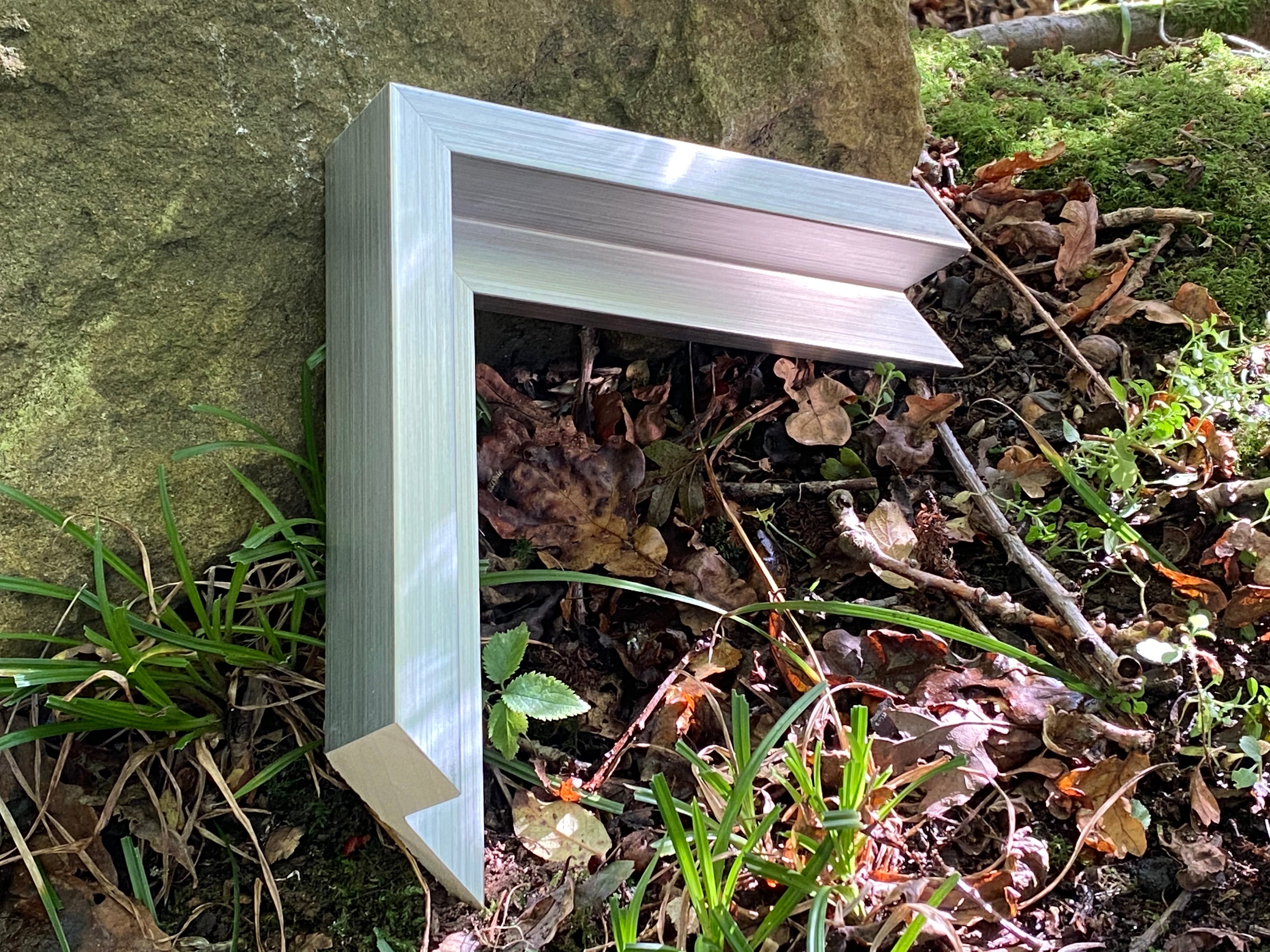 Tray Frame Deep 19MM Streaked Silver – Forest Frames